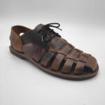 SPARTAN Sandals For Men Lace up - Leather Sandals | Pagonis Greek Sandals