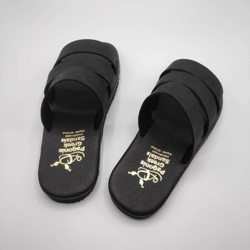 Men's Leather Formal Sandals - Leather Sandals | Pagonis Greek Sandals