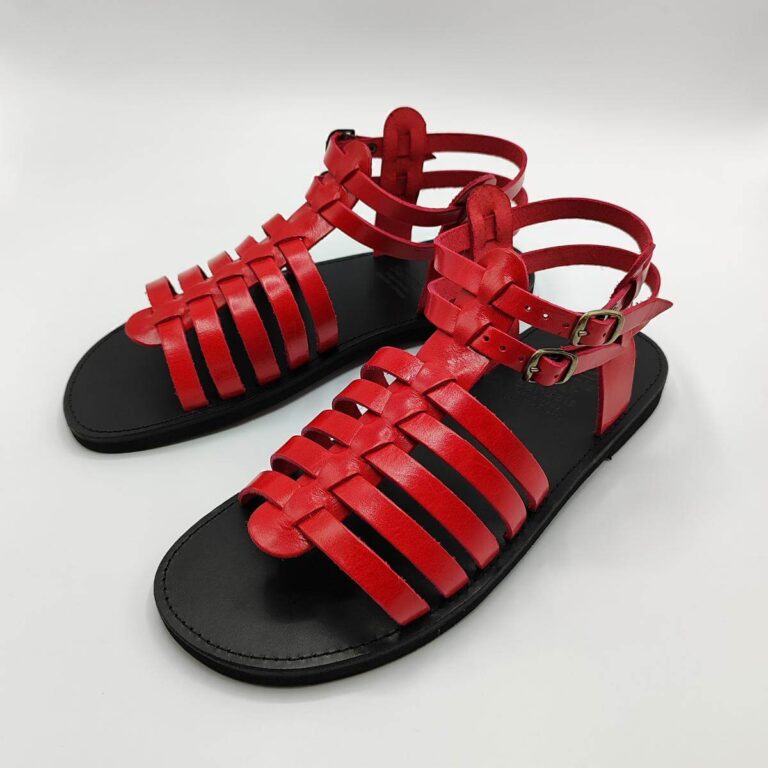 Gladiator Sandals for Men's Leather Sandals - Leather Sandals | Pagonis ...