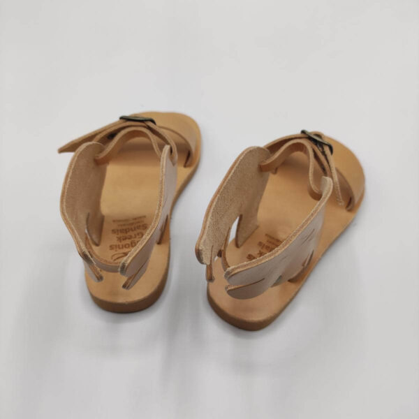 Kids Leather Slippers | Kids Sandals With Wings Without Toe Strap ...