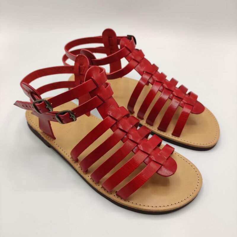 Gladiator Sandals for Men's Leather Sandals - Leather Sandals | Pagonis ...