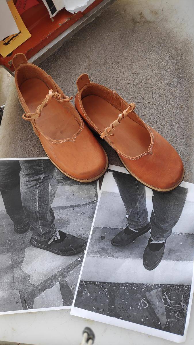 Greek Traditional Shoes of Naxos Island - Leather Sandals | Pagonis ...